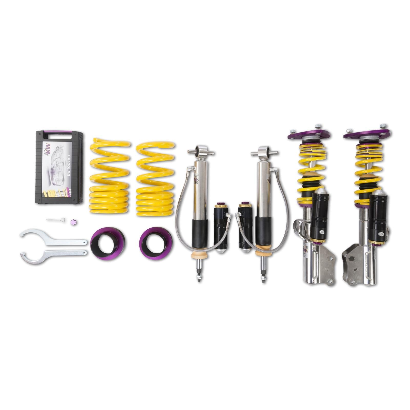 KW Gewindefahrwerk INOX V4 Clubsport passend für Audi RS3 8P ...