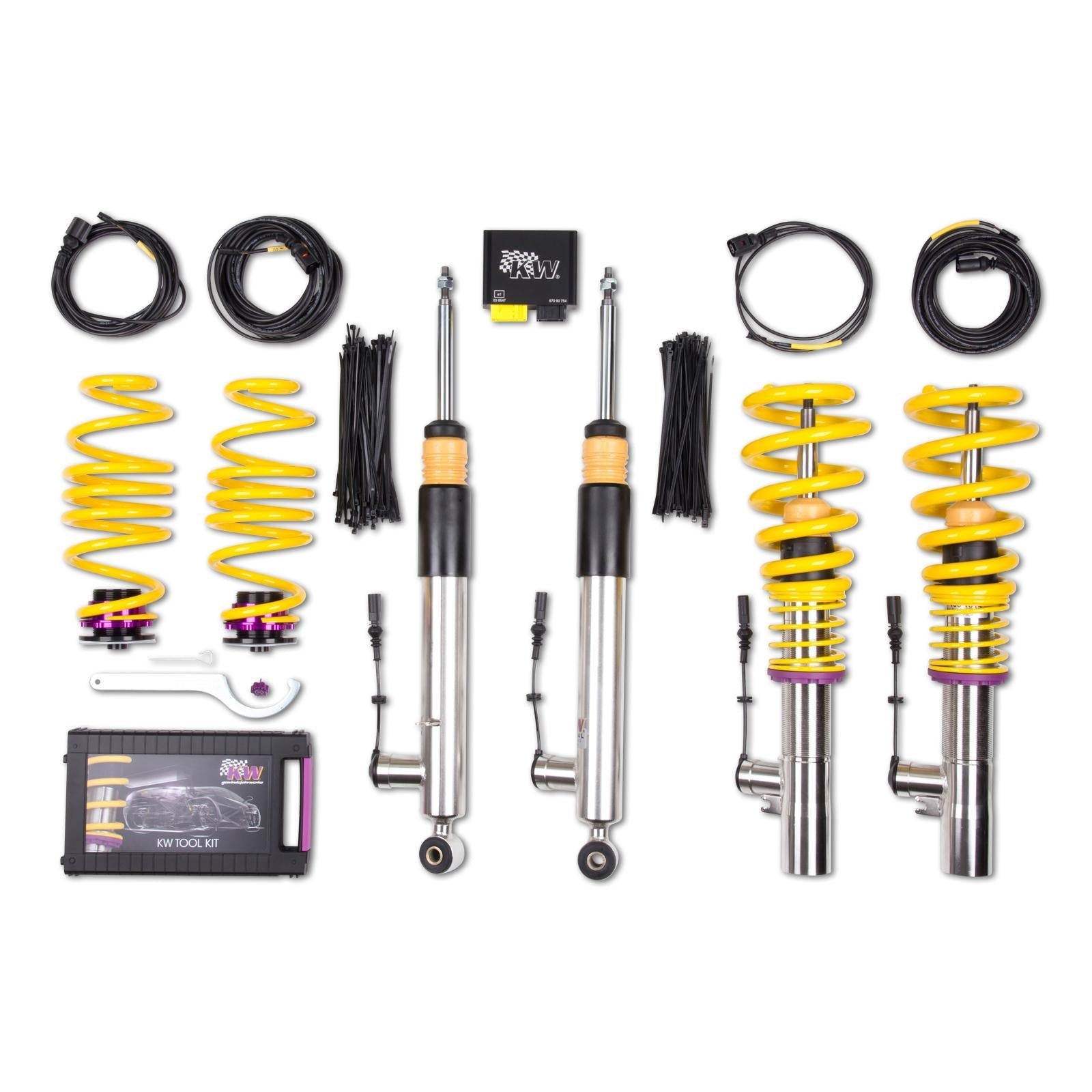 KW DDC-ECU Gewindefahrwerk INOX passend für Audi RS3 8P – gepfeffert.com