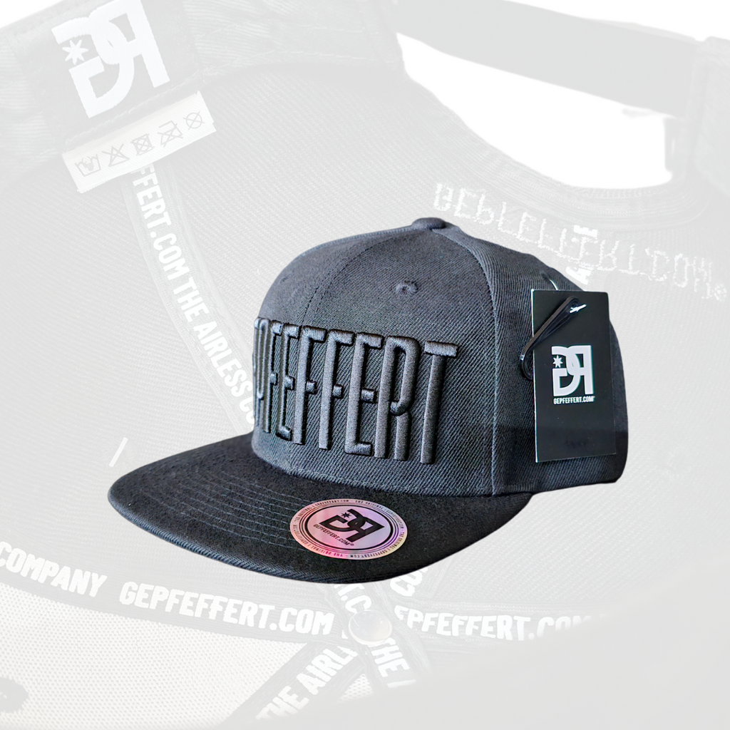 gepfeffert.com® Cap - "All Black"